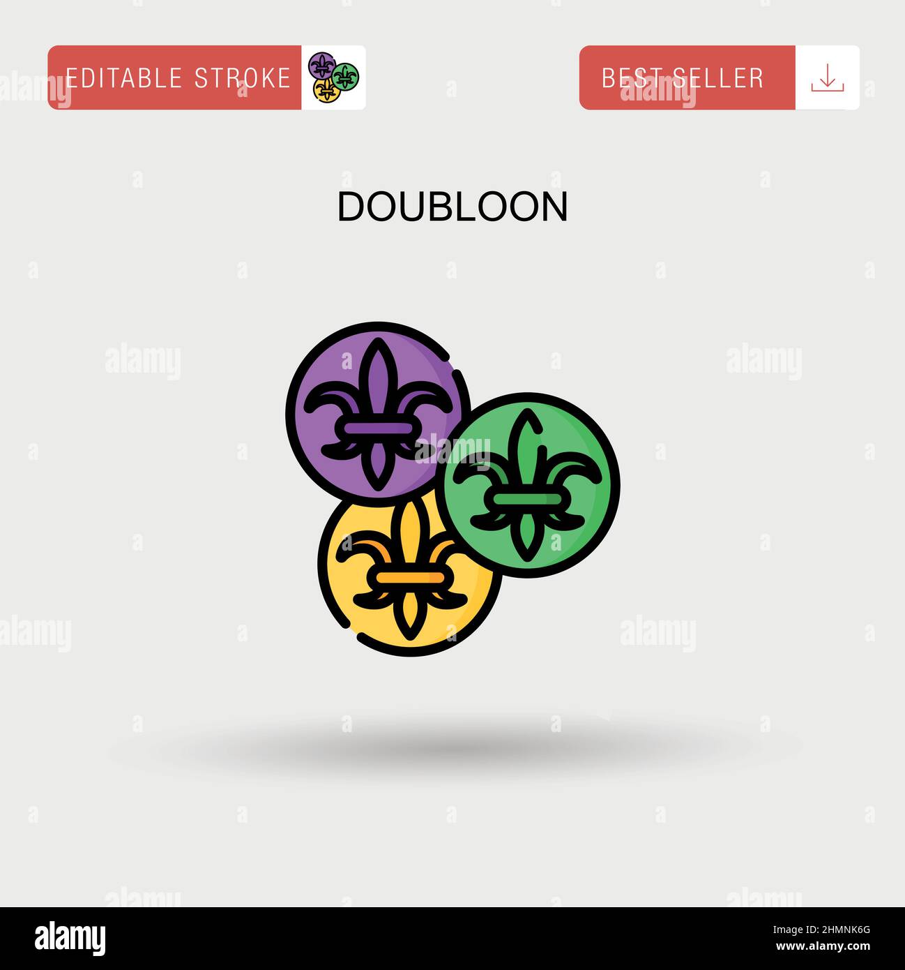 Escudo spanish coin Stock Vector Images - Alamy