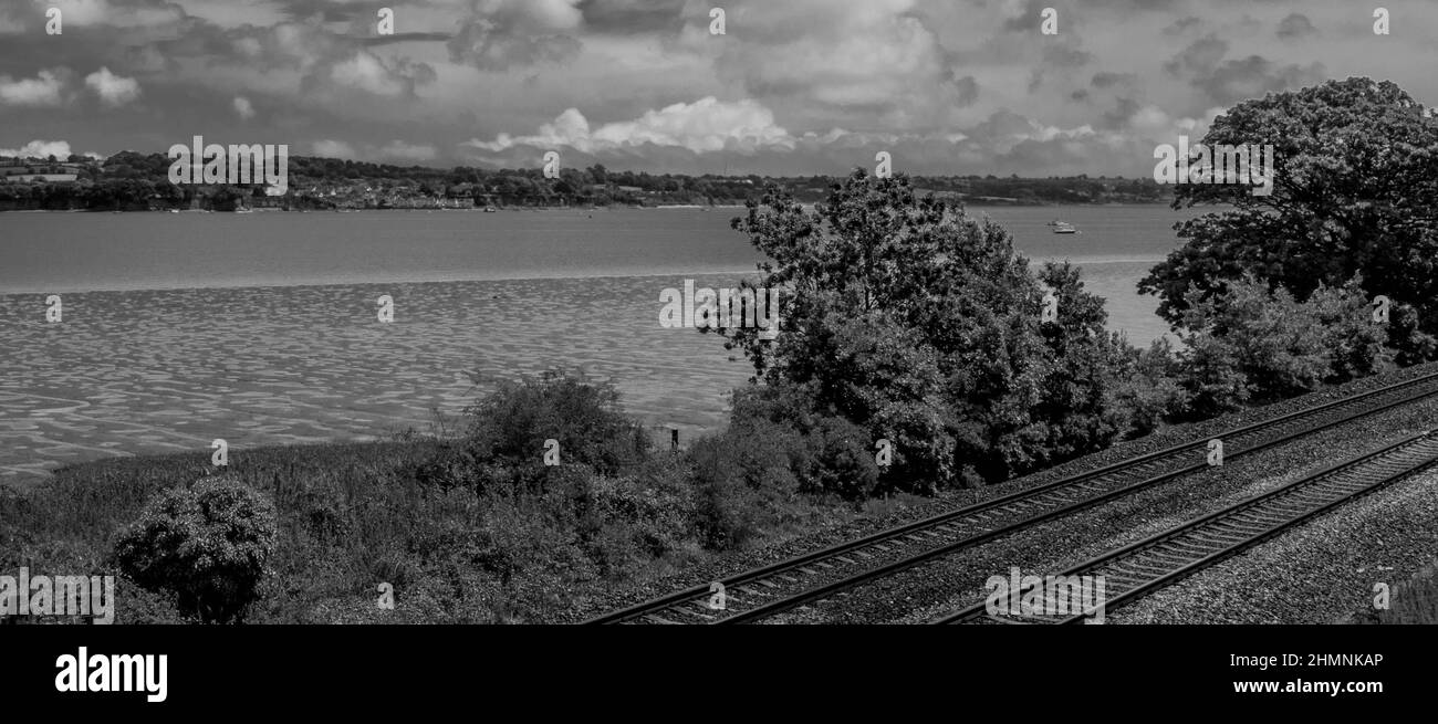 Southern rail train uk Black and White Stock Photos & Images - Alamy