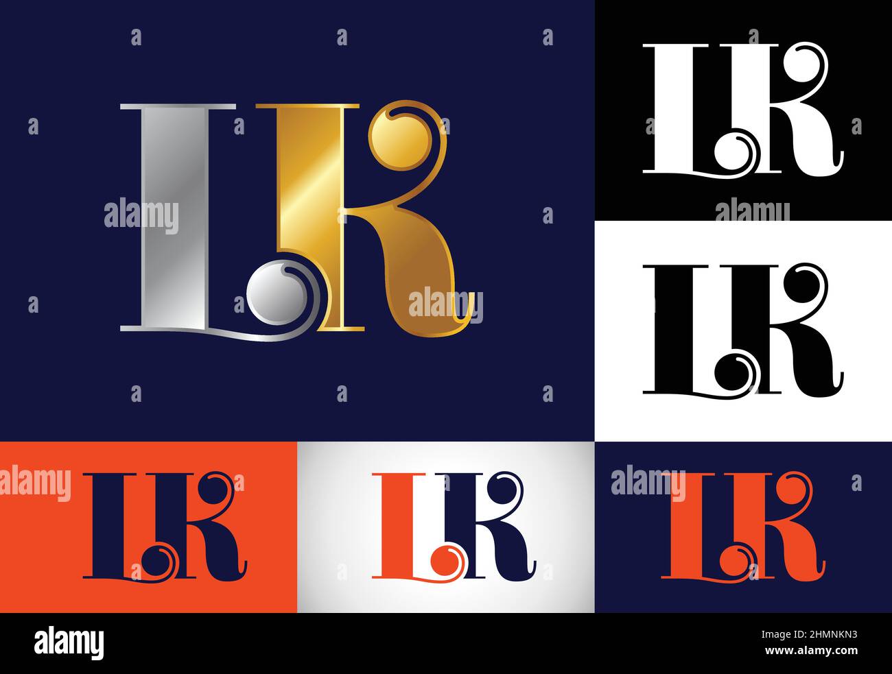 Initial Monogram Letter L K Logo Design Vector Template. LK Letter Logo ...