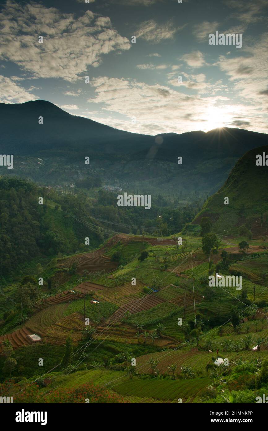 beautiful scenery in Indonesia Stock Photo - Alamy