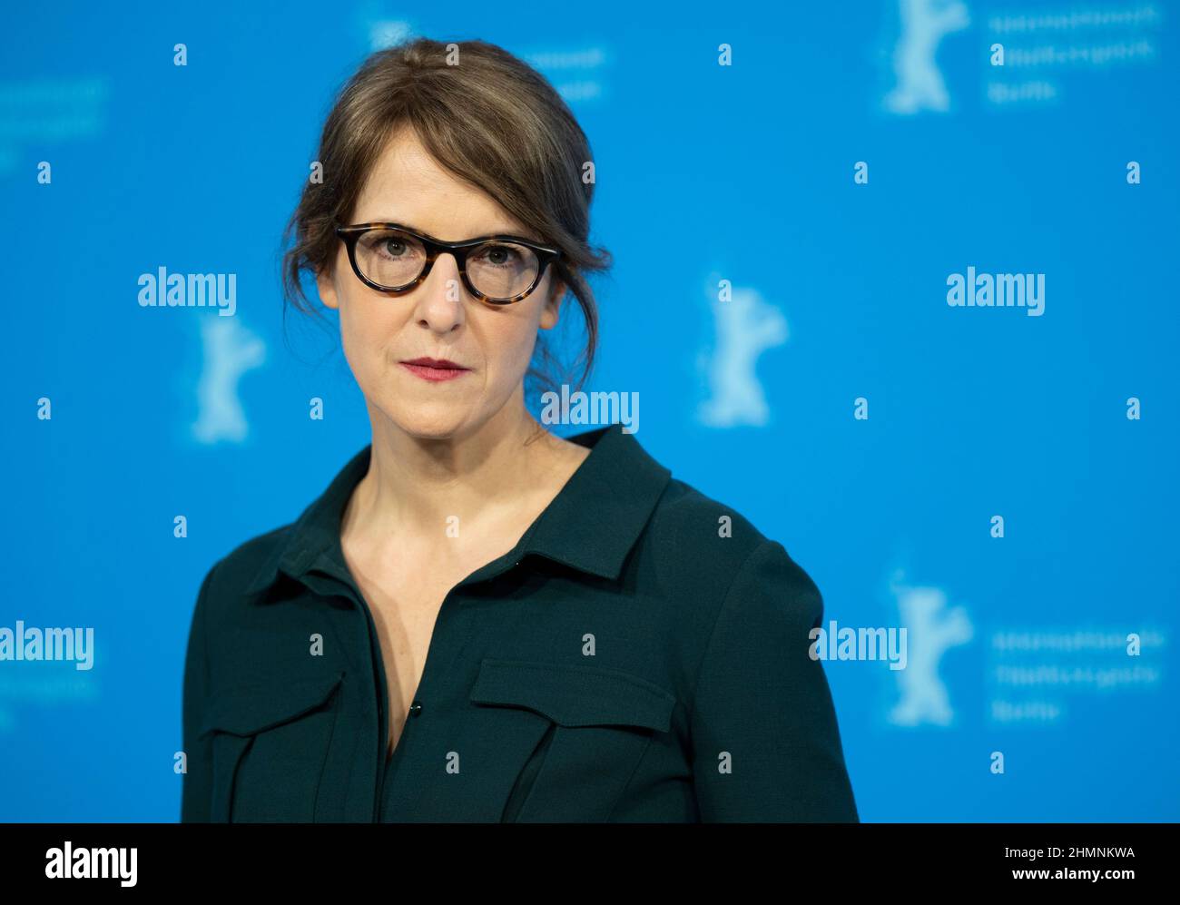 Berlin, Germany. 11th Feb, 2022. Director Ursula Meier at the photo ...