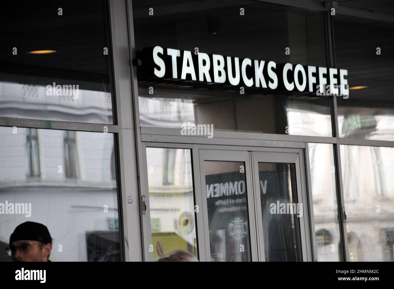 Copenhagen/Denmark./11 February 2022/. Seattle coffee chain Starbucks ...