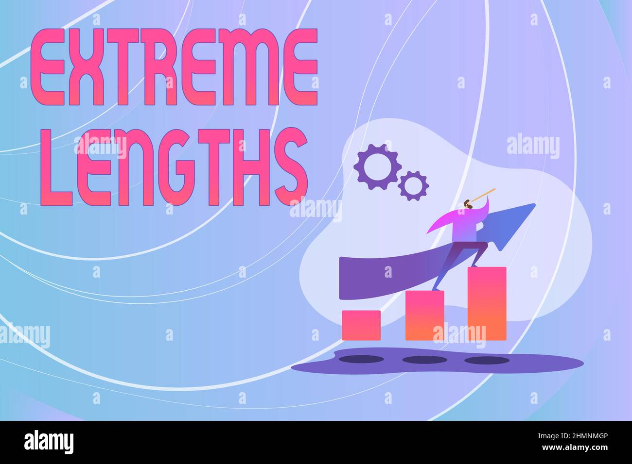 Inspiration showing sign Extreme Lengths. Business showcase Make a ...