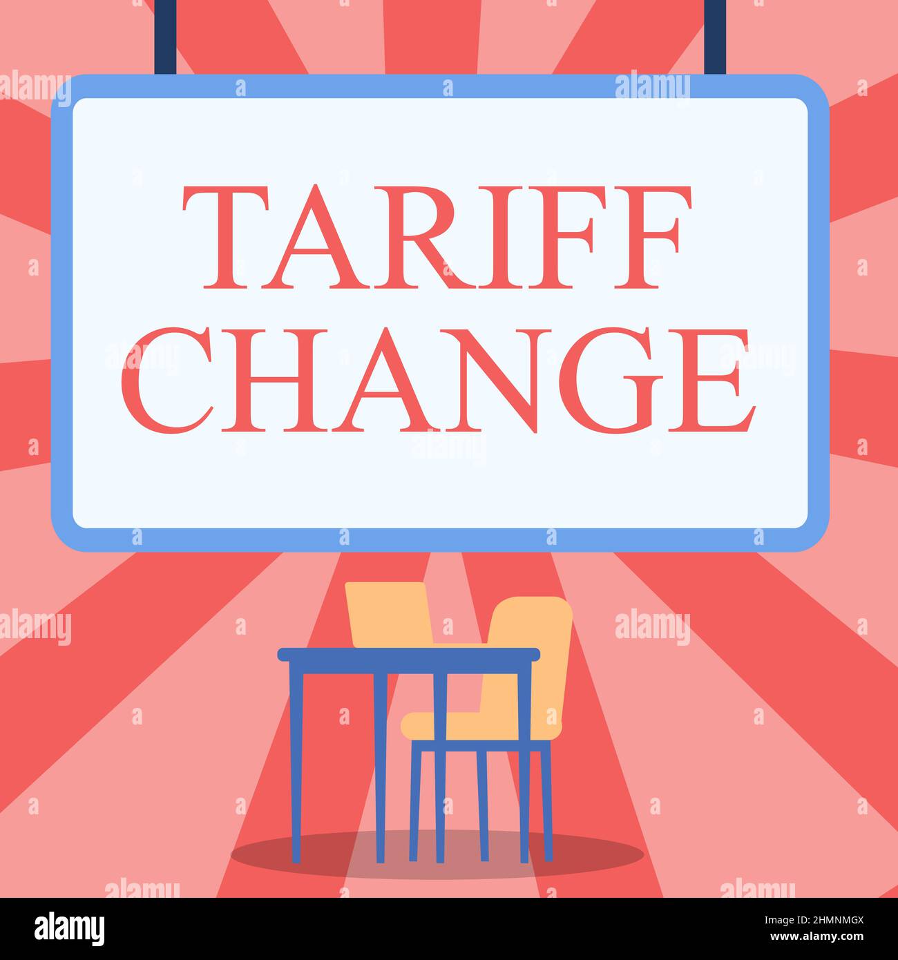 Hand writing sign Tariff Change. Internet Concept Amendment of Import ...