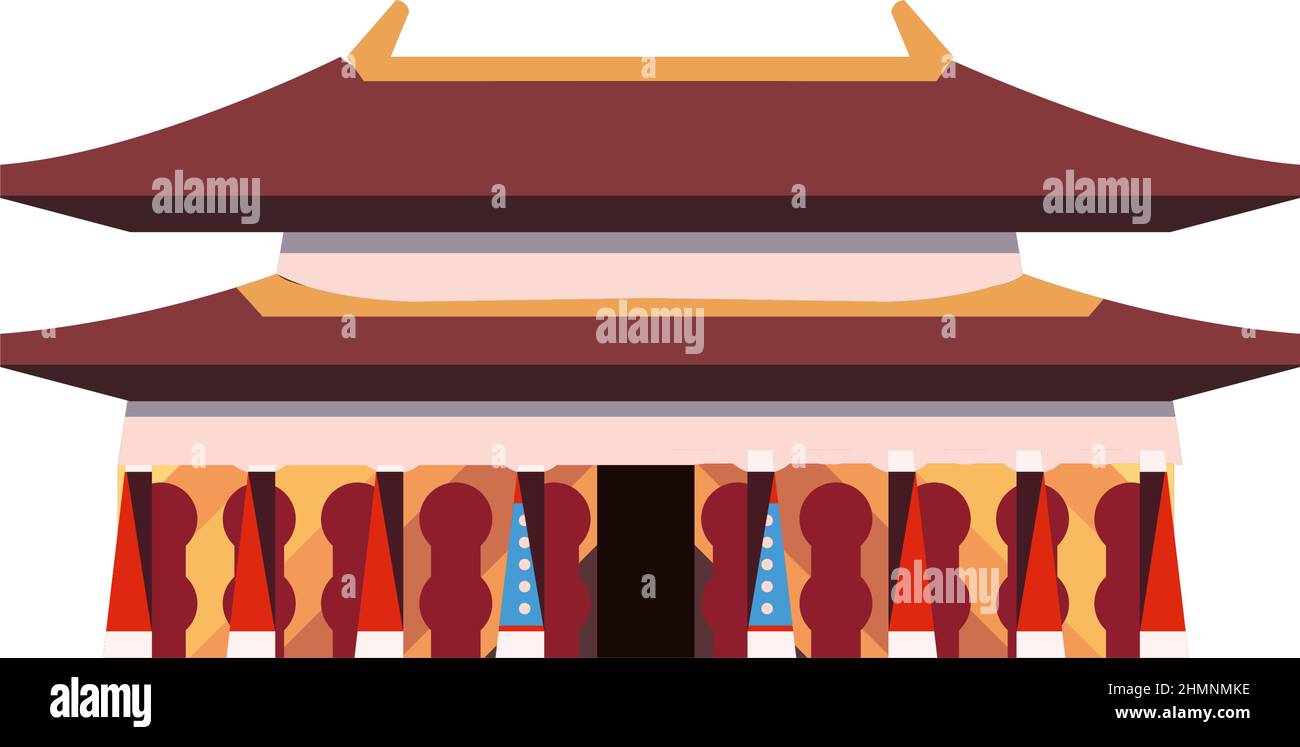 Traditional chinese palace door Stock Vector Images - Alamy