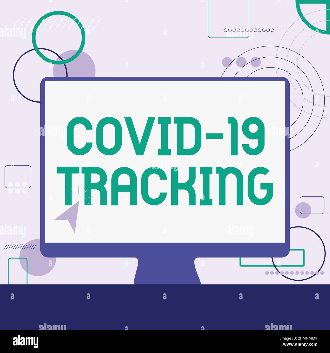 Conceptual display Covid 19 Tracking. Word Written on Distinguishing ...
