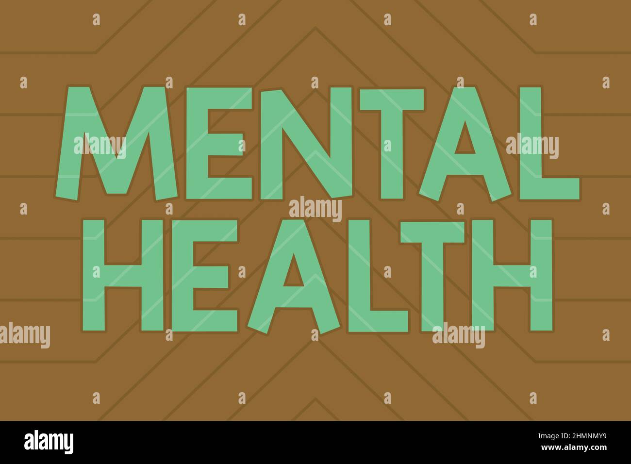 Hand writing sign Mental Health. Conceptual photo state of the ...