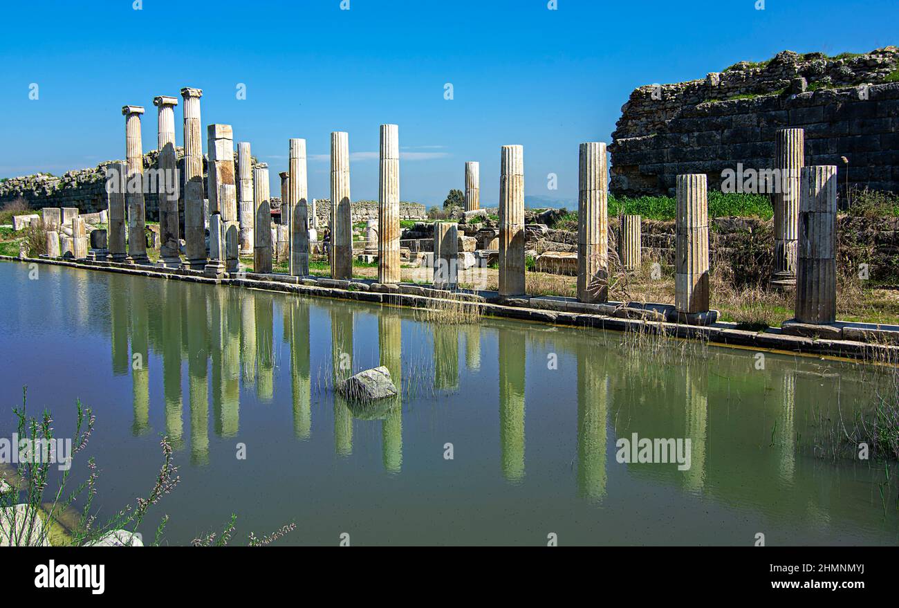 Magnesia ancient city Germencik,Aydin,Turkey Stock Photo - Alamy