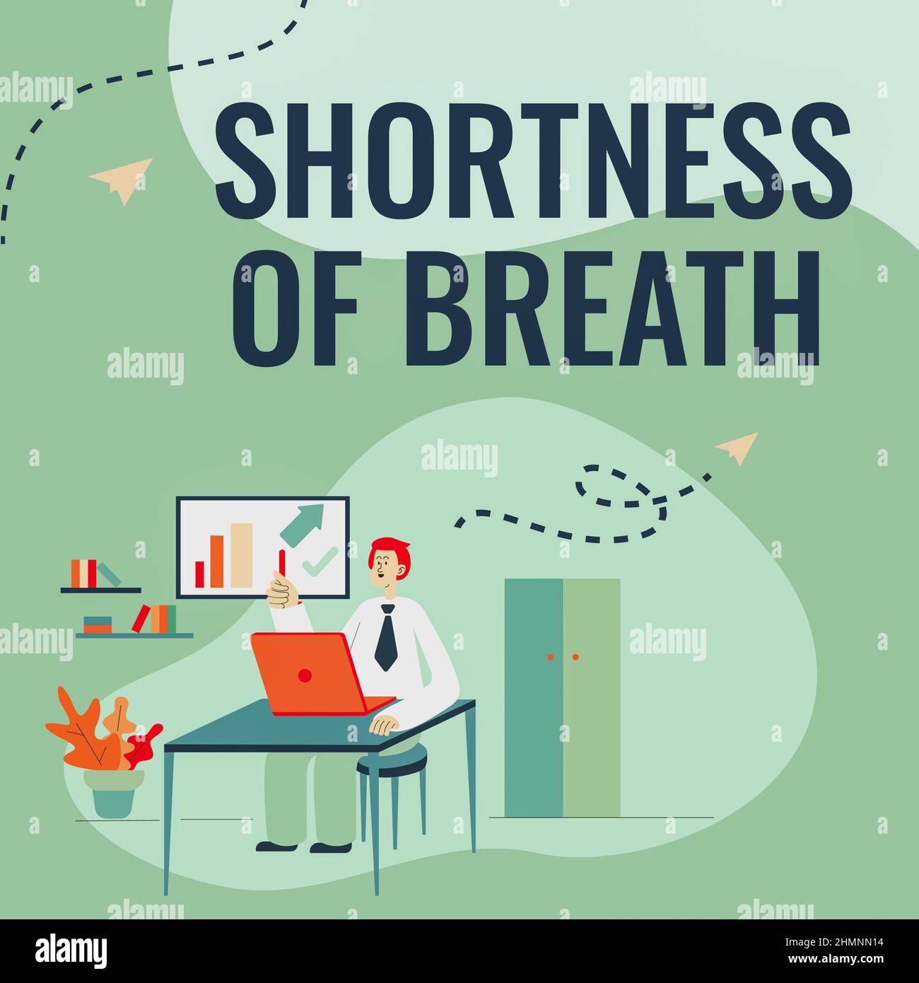 Sign displaying Shortness Of Breath. Business showcase intense ...