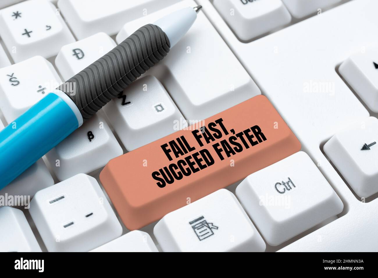 Text showing inspiration Fail Fast, Succeed Faster. Internet Concept failed attempt increases an ...