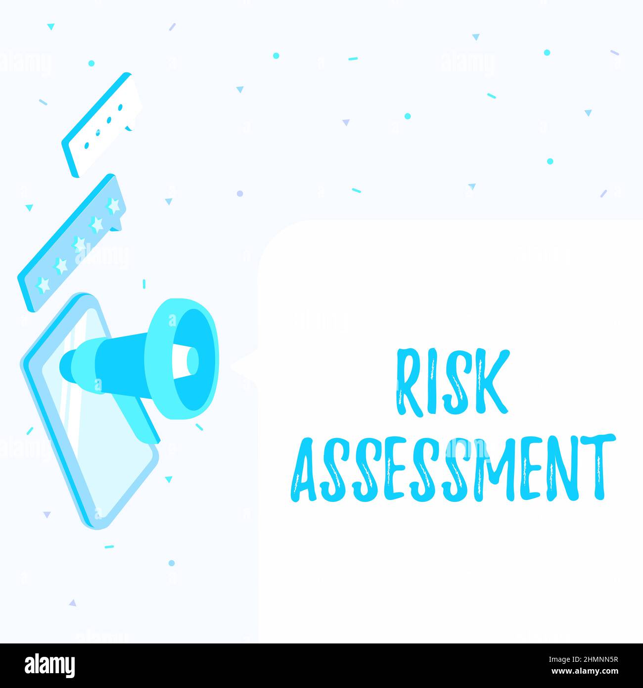 Handwriting text Risk Assessment. Business approach evaluating ...