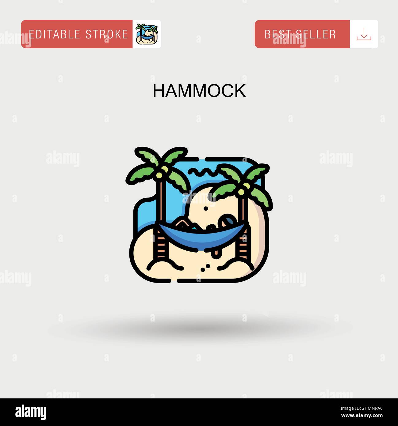 Hammock woman Stock Vector Images - Alamy