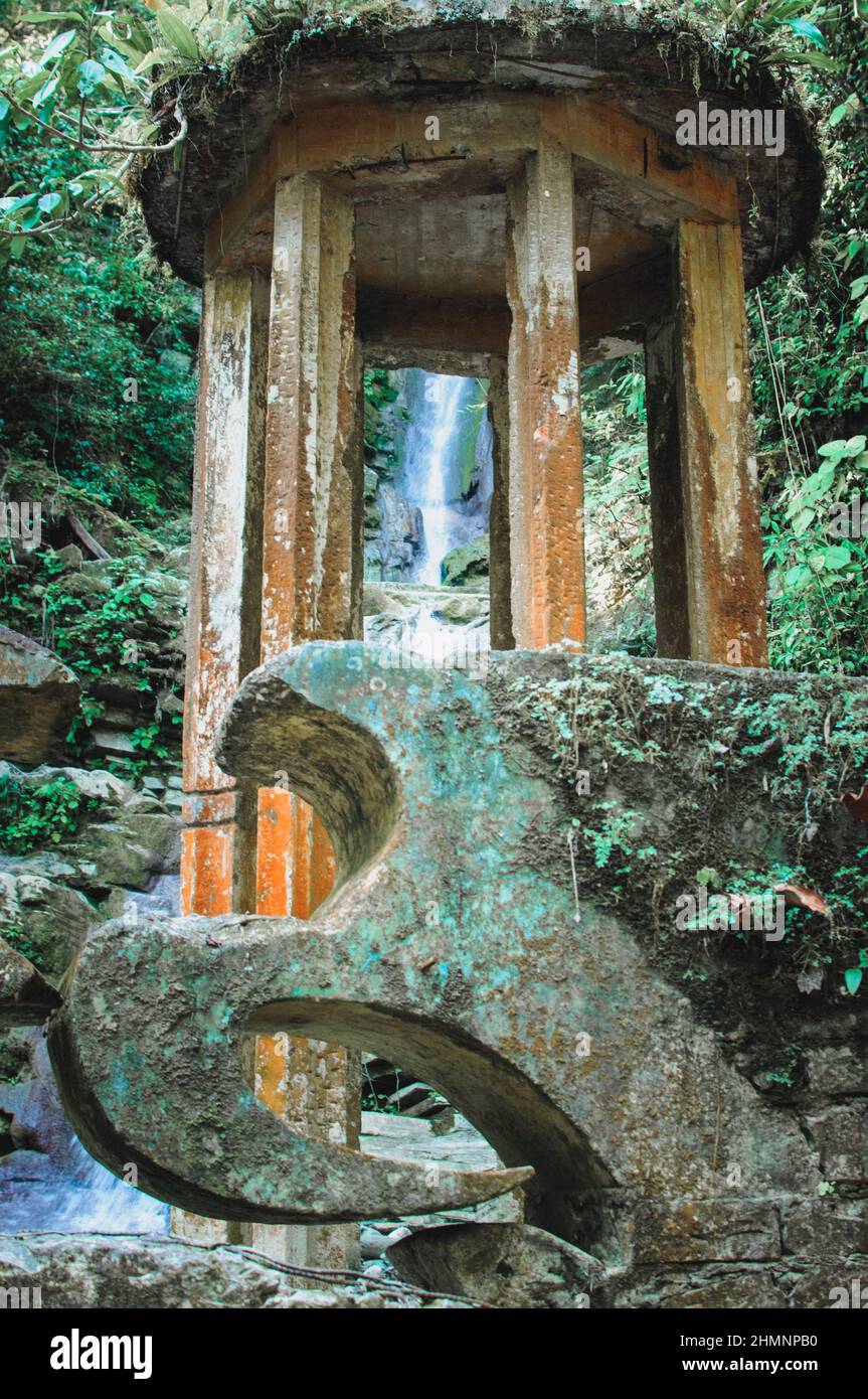 Edward James Surreal Garden - Las Pozas - Xilitla - Mexico Stock Photo ...