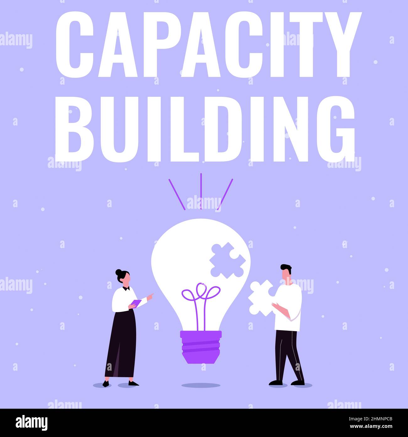 Handwriting text Capacity Building. Business showcase Strengthen the ...