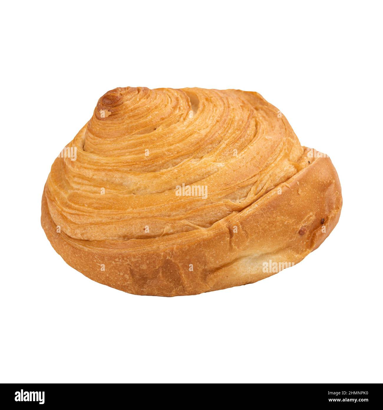Isolated fresh baked puff pastry bun Stock Photo - Alamy