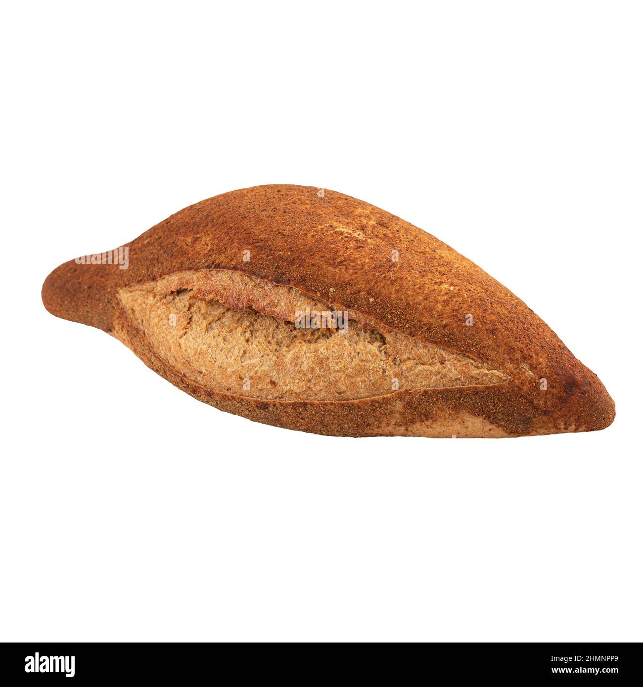 Isolated loaf of Jerusalem artichoke rye bread Stock Photo - Alamy