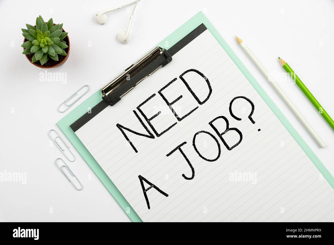 Text sign showing Need A Job Question. Conceptual photo to recruit a ...