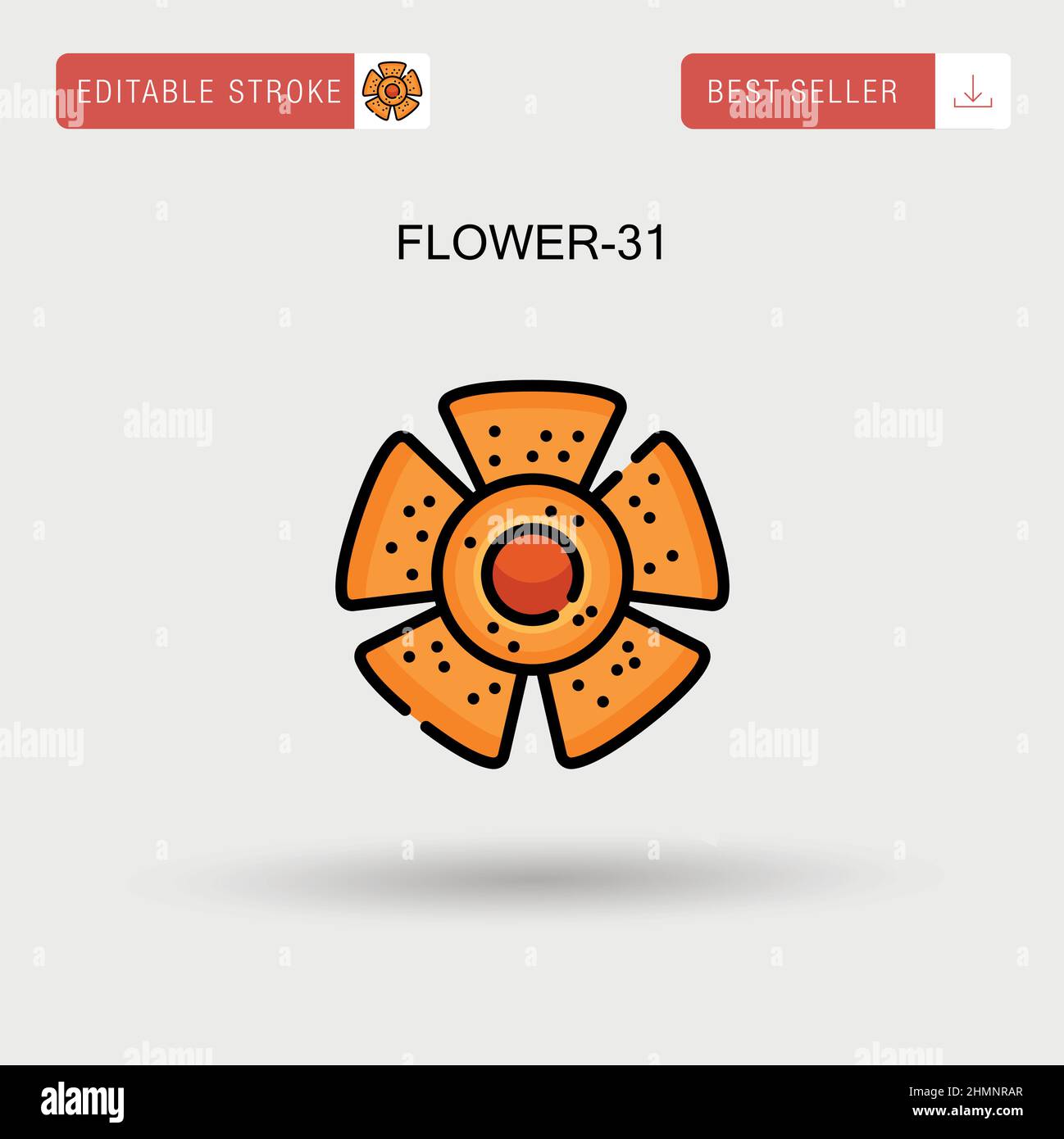 Decorative home flower icon hi-res stock photography and images - Alamy