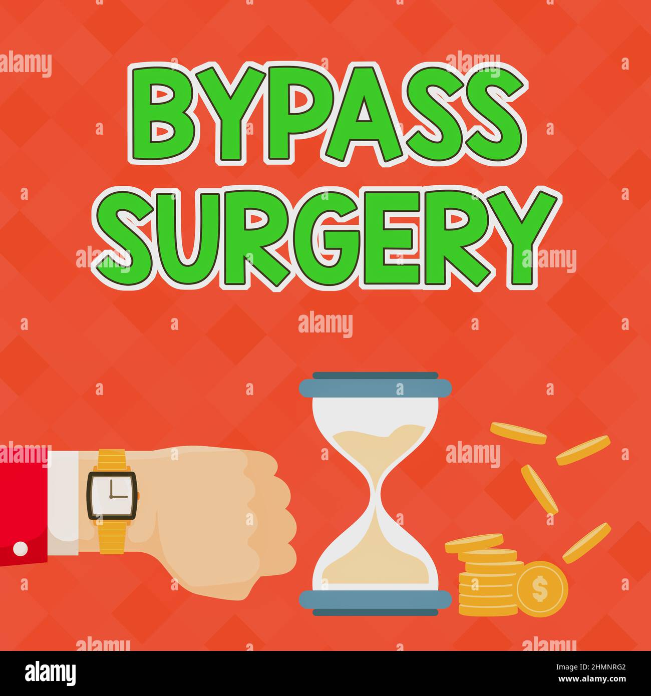 Conceptual caption Bypass Surgery. Concept meaning type of surgery that ...