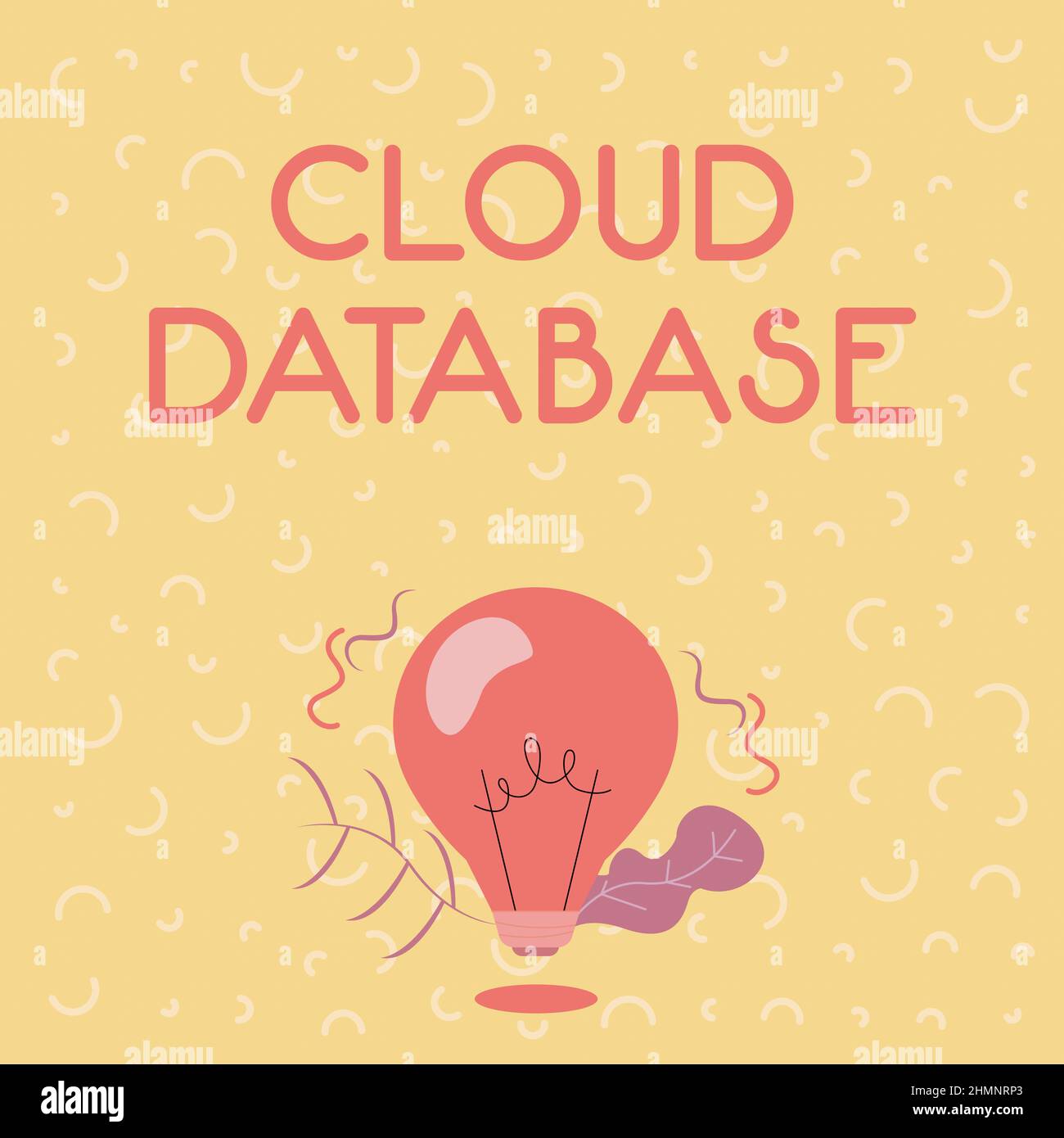 Inspiration showing sign Cloud Database. Business showcase optimized or built for a virtualized ...