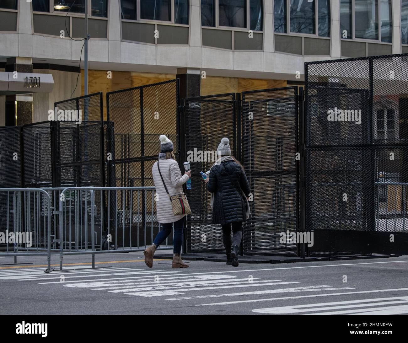 WASHINGTON, D.C. – January 16, 2021: Pedestrians in Washington, D.C ...