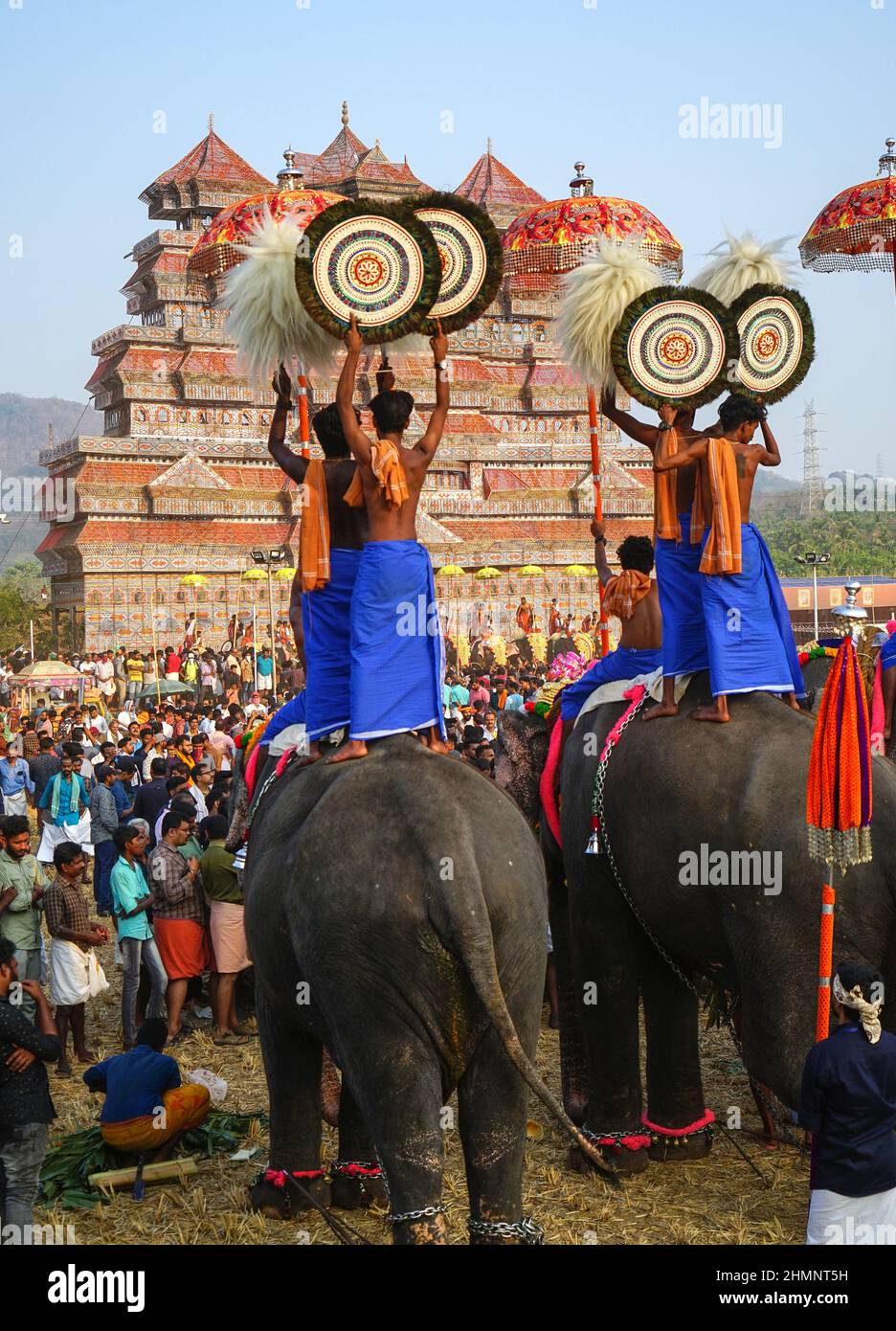 Trichur, Pooram festival Kerala, India Stock Photo - Alamy