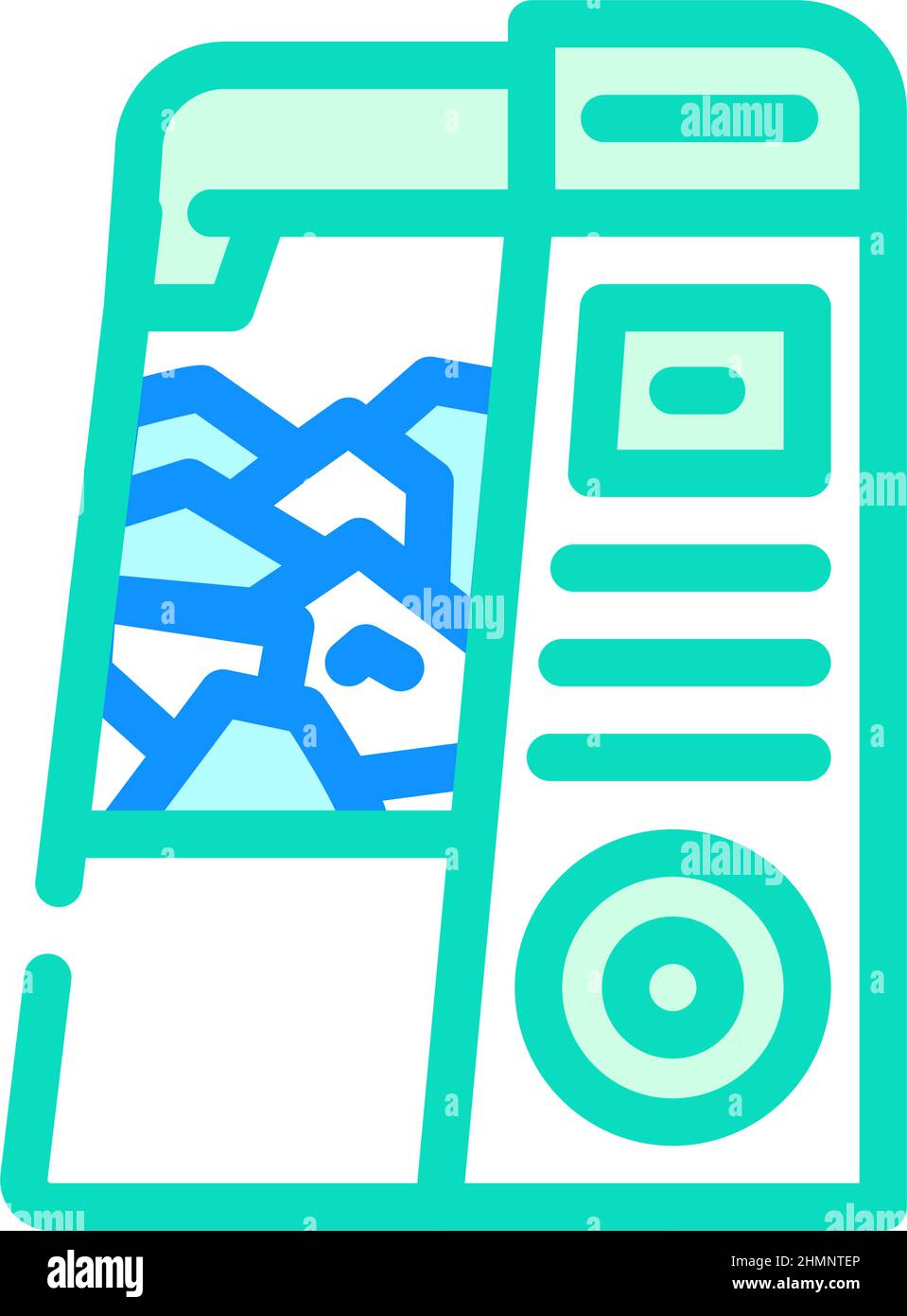 ice maker color icon vector illustration Stock Vector Image & Art - Alamy