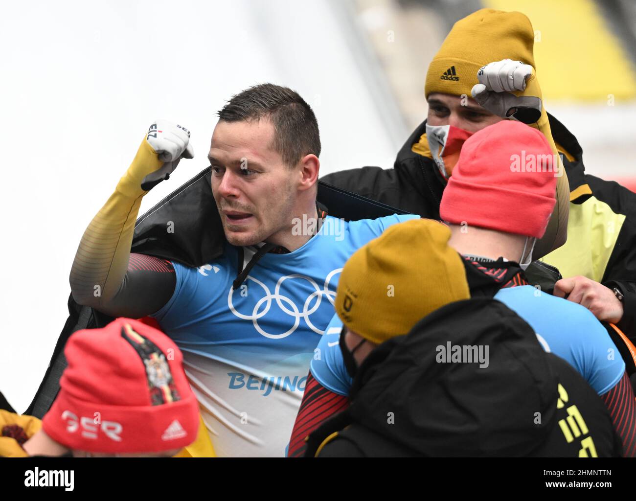 Yanqing, China. 11th Feb, 2022. Skeleton: Olympics, men's single, 4th ...