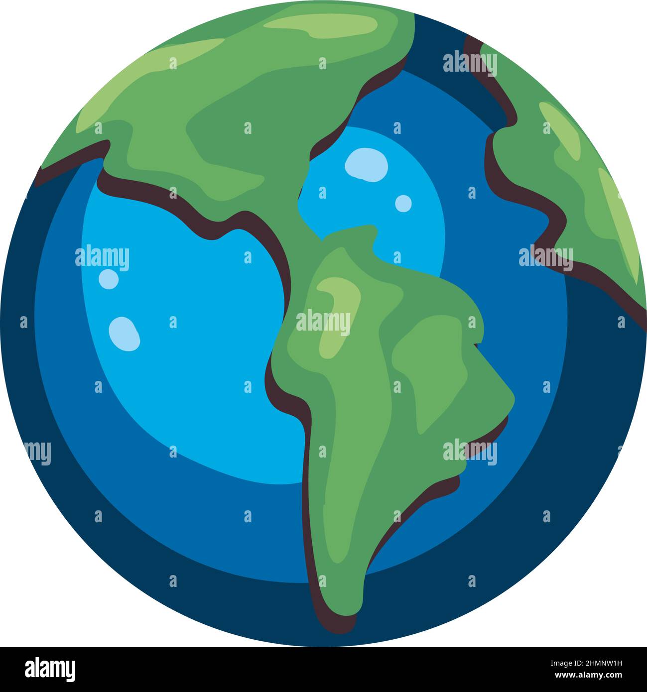 planet earth design over white Stock Vector Image & Art - Alamy