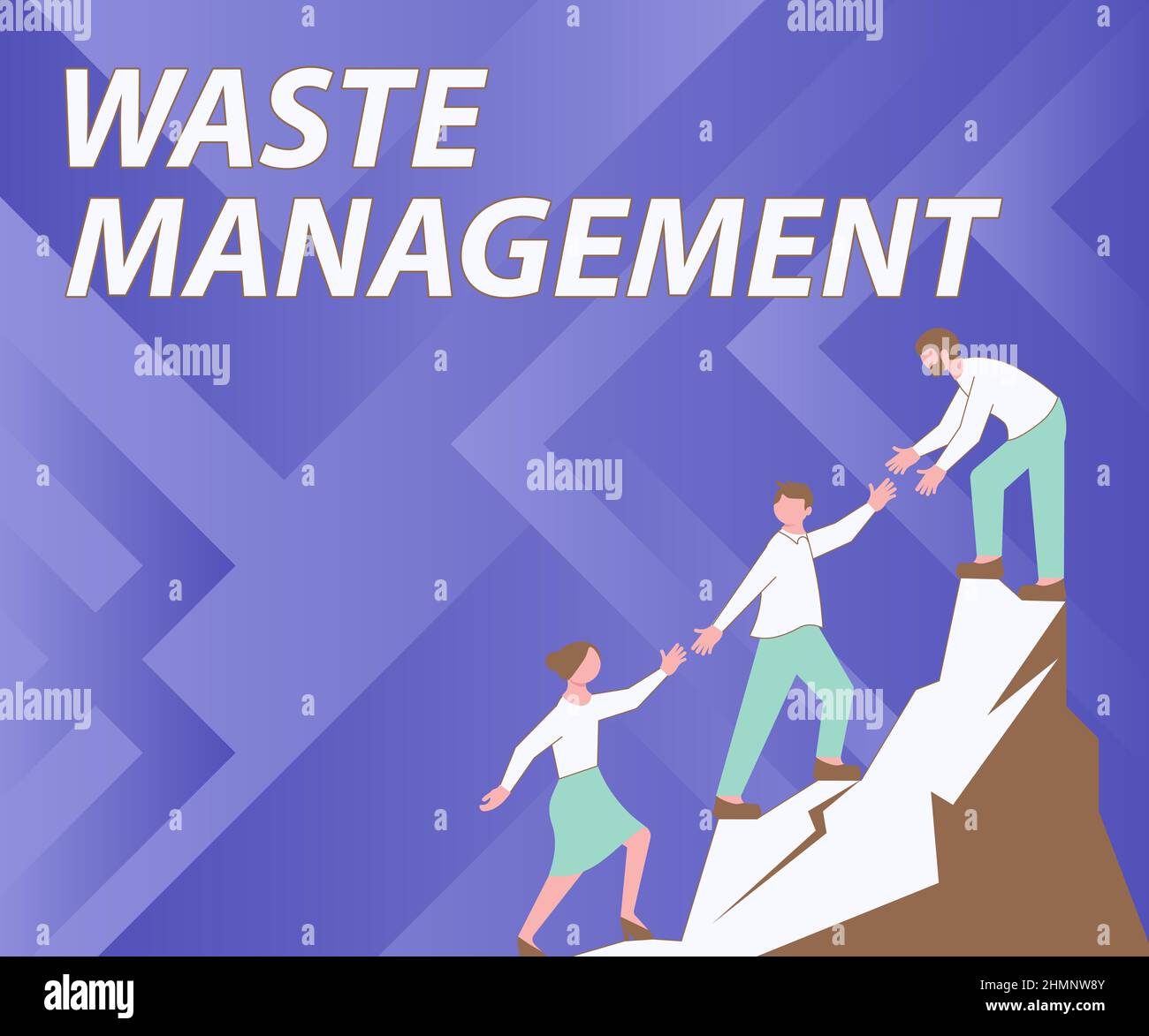 Sign displaying Waste Management. Word for Waste Management Colleagues ...