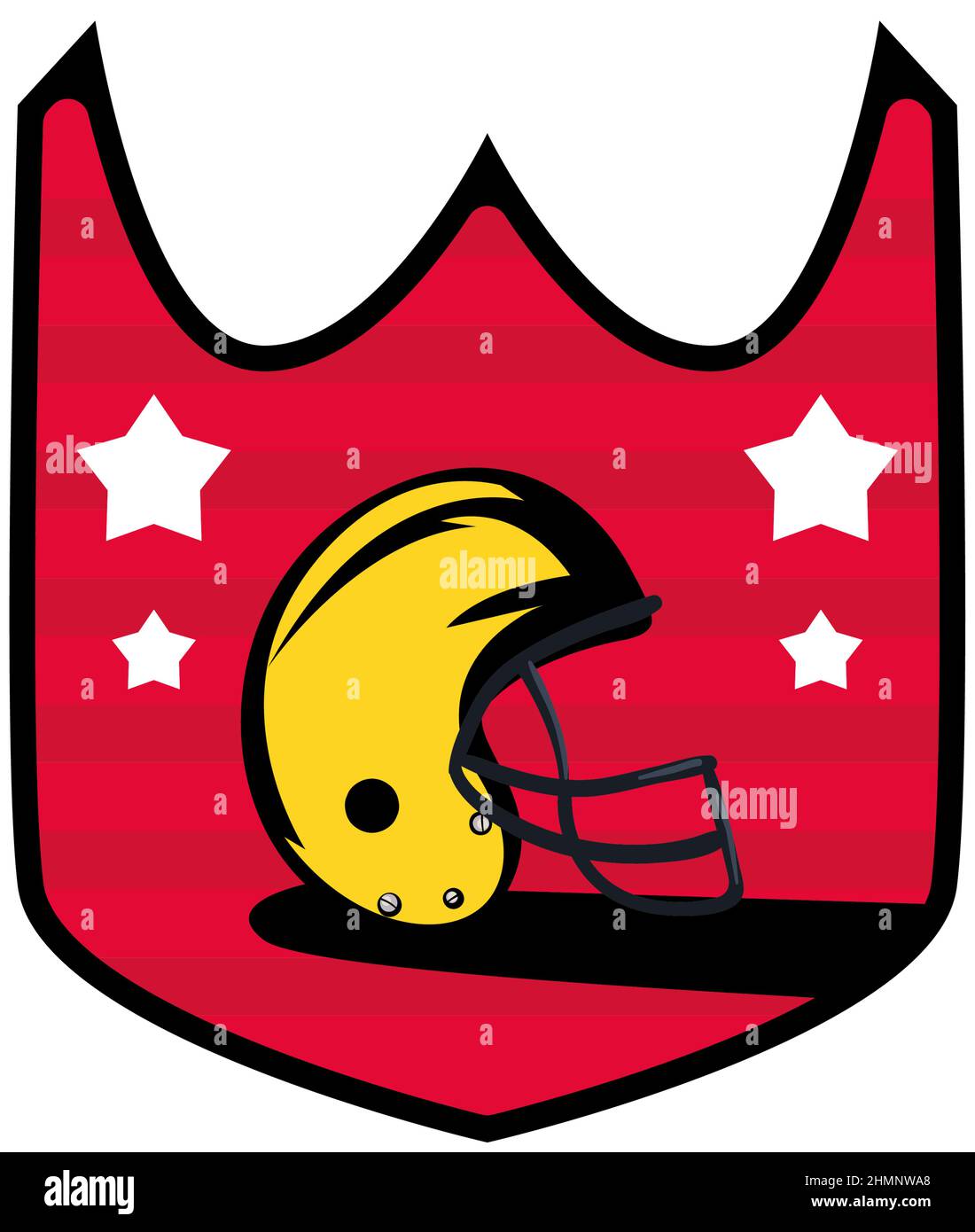 american football stamp with heltmet Stock Vector Image & Art - Alamy