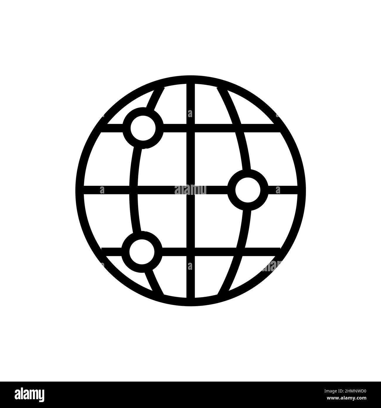 Plane world map on Black and White Stock Photos & Images - Alamy