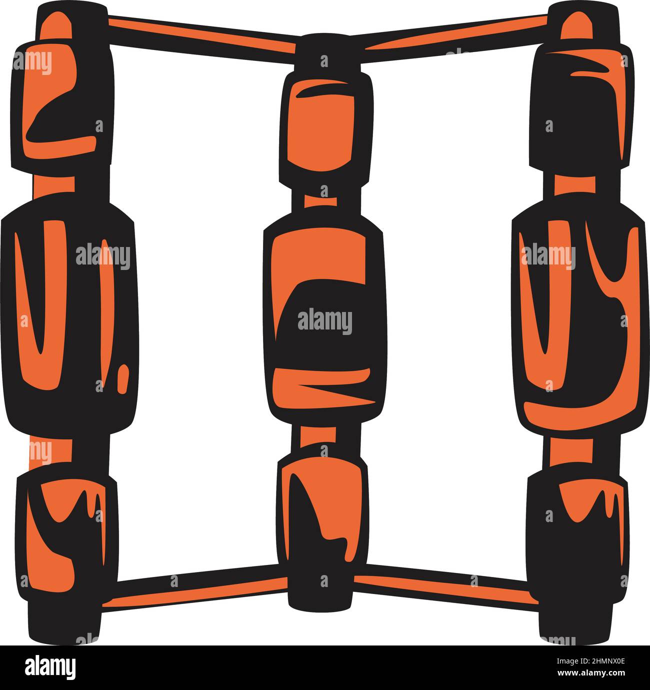 Exercise resistance bands Stock Vector Images - Alamy