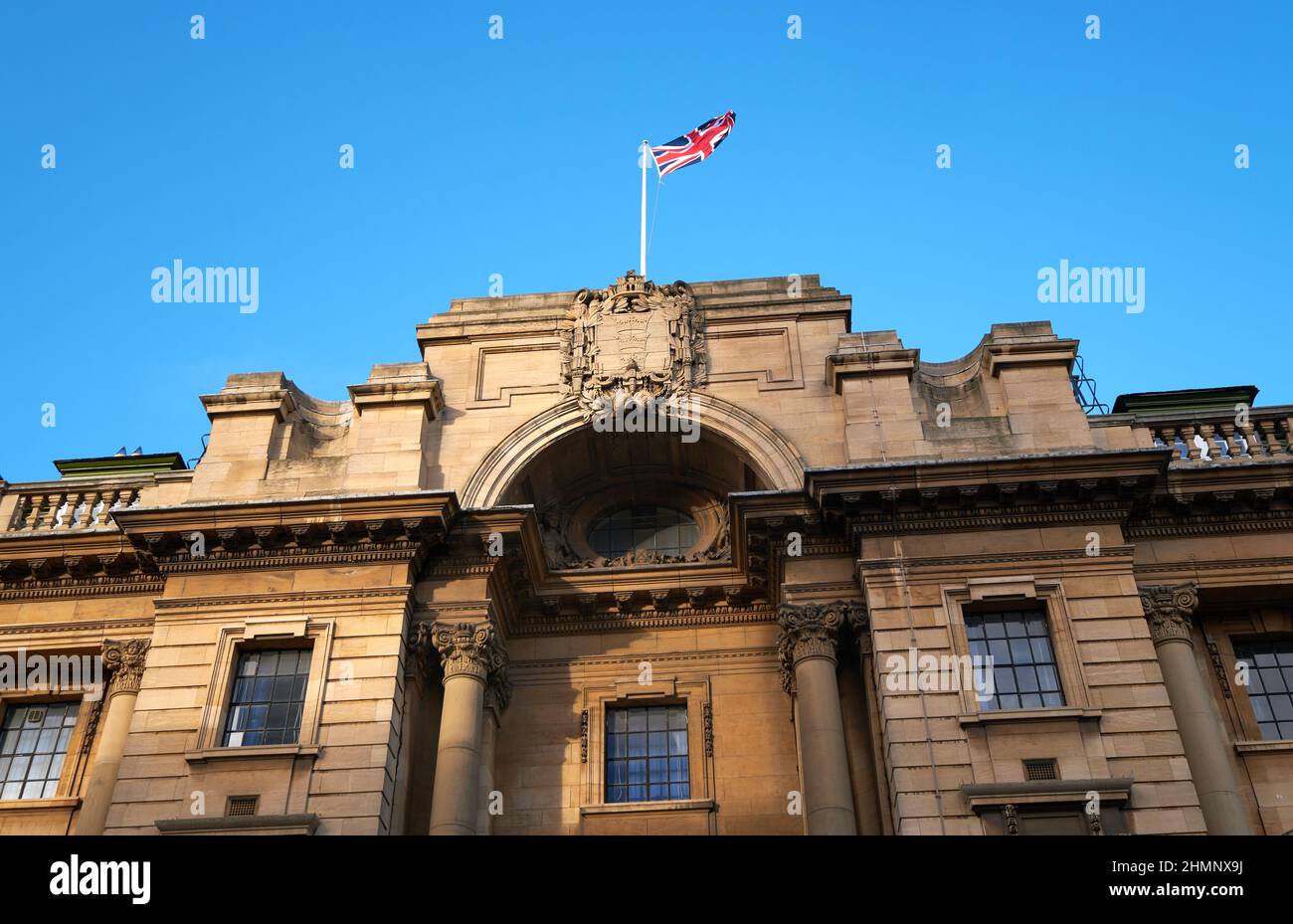 Old stone city buildings in Hull, UK Stock Photo - Alamy