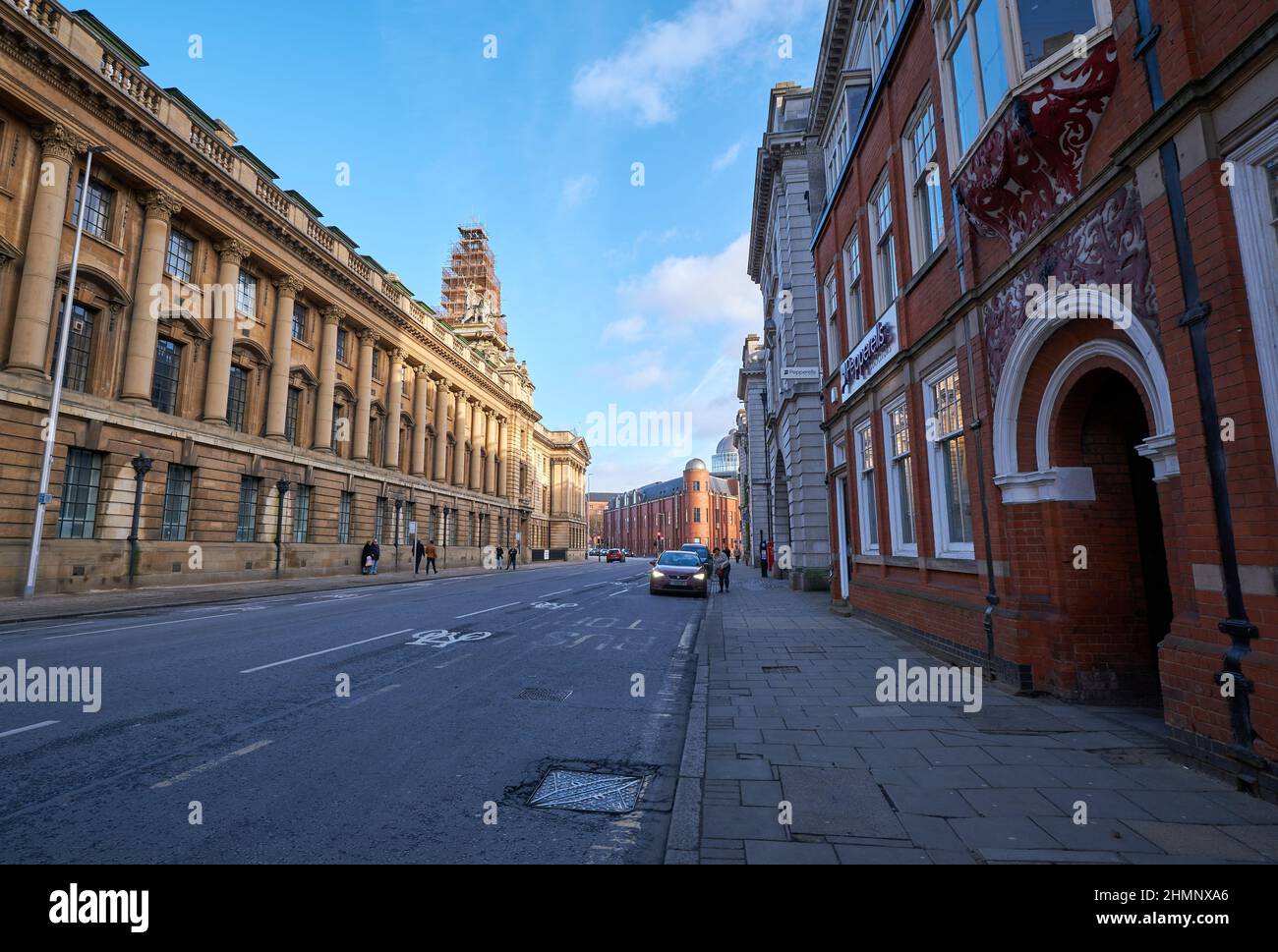 Old stone city buildings in Hull, UK Stock Photo - Alamy