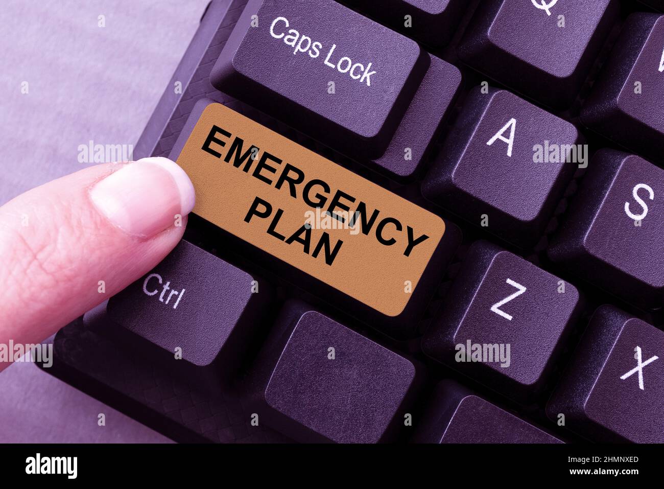 Writing displaying text Emergency Plan. Business showcase instructions ...