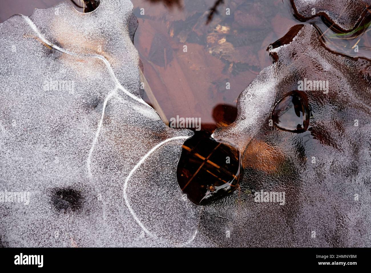 Abstract frozen forms hi-res stock photography and images - Alamy