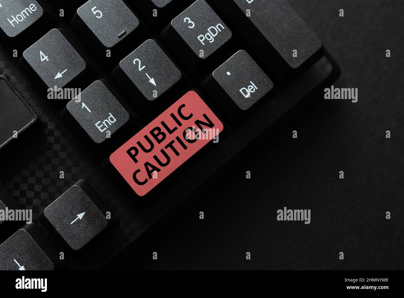 Writing displaying text Public Caution. Internet Concept formal warning ...