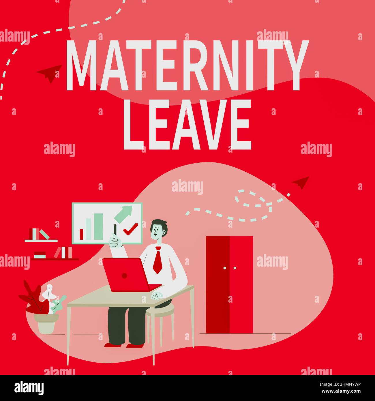 Conceptual display Maternity Leave. Business overview the leave of ...