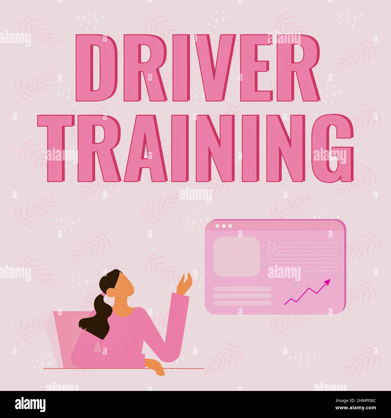 Text sign showing Driver Training. Business concept prepares a new ...