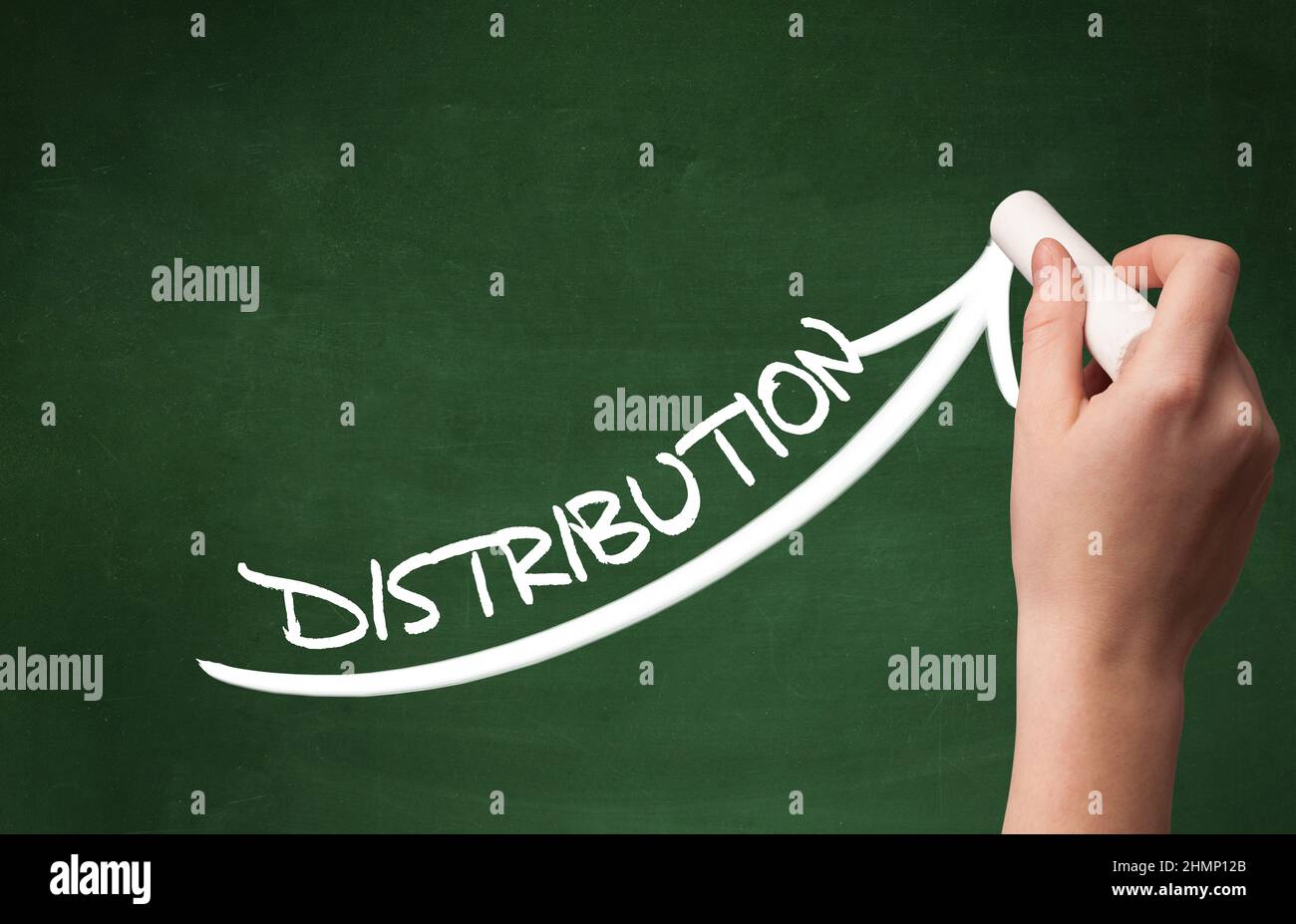 Hand drawing business concept Stock Photo - Alamy