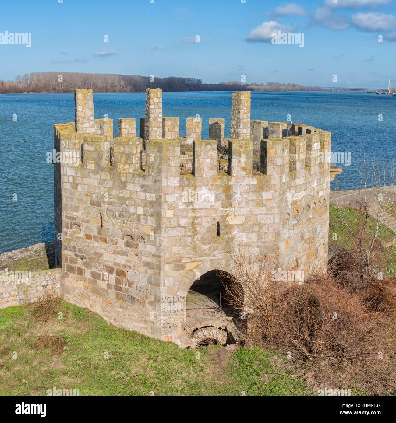 Smederevo Fortress in Smederevo, Serbia Stock Photo - Alamy