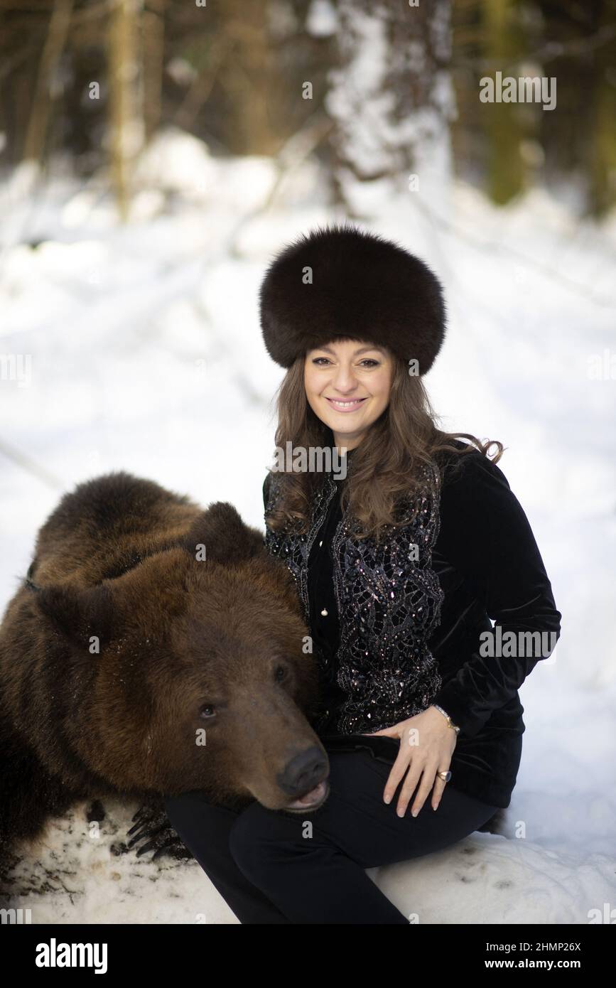 Princess Rebecca Victoria Romanoff, president of the Imperial ...