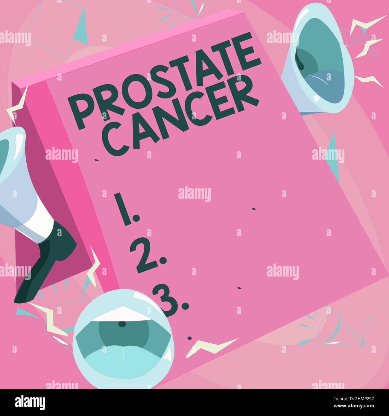 Writing displaying text Prostate Cancer. Word Written on Cancer that ...