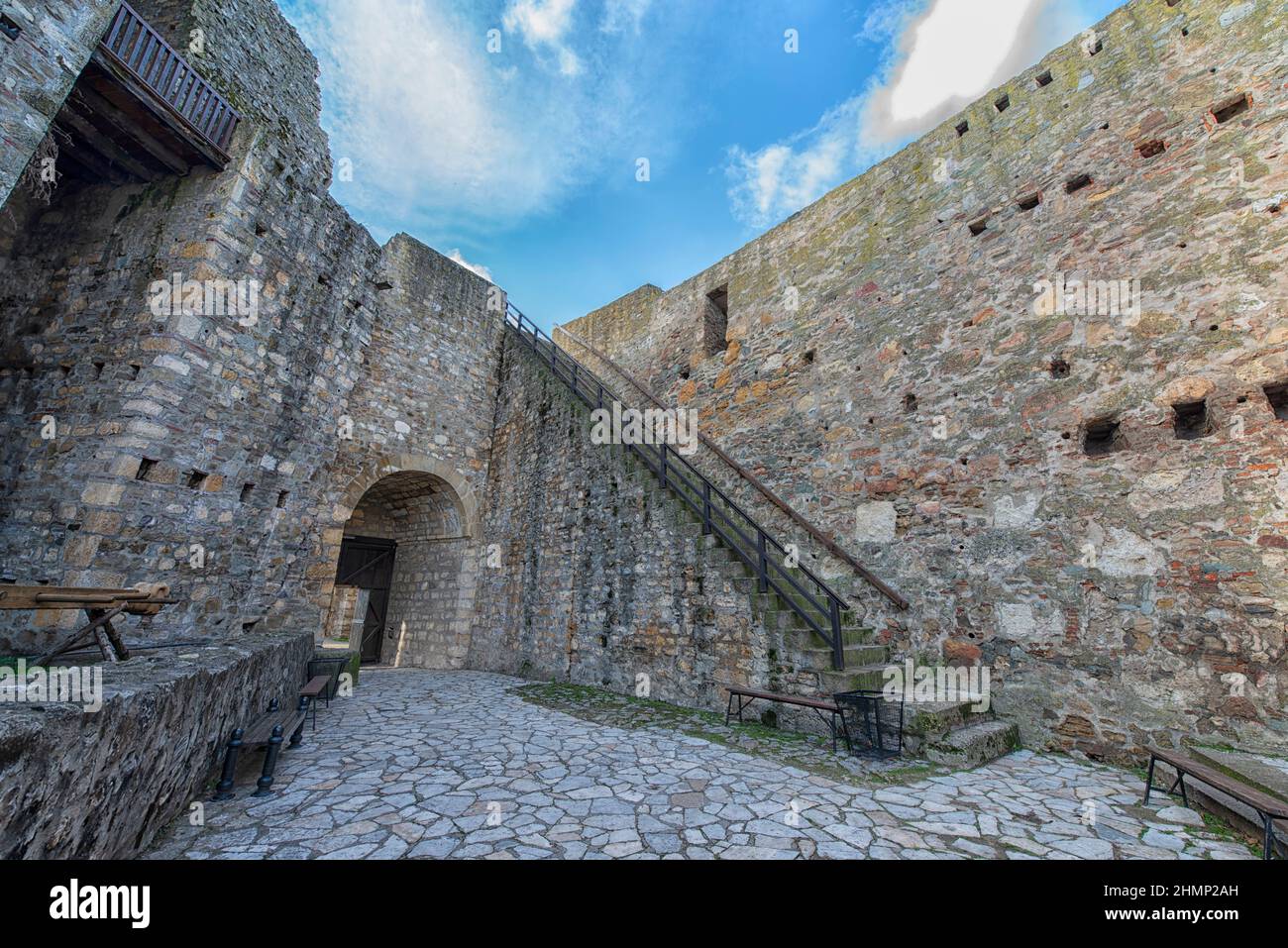 Smederevo Fortress in Smederevo, Serbia Stock Photo - Alamy