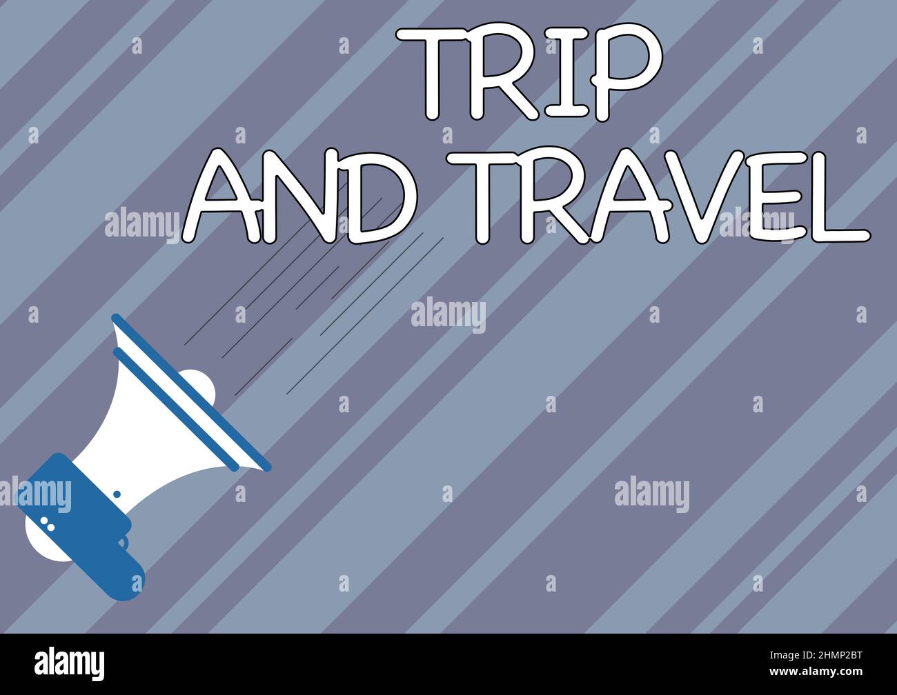 Sign displaying Trip And Travel. Business overview Journeys for ...
