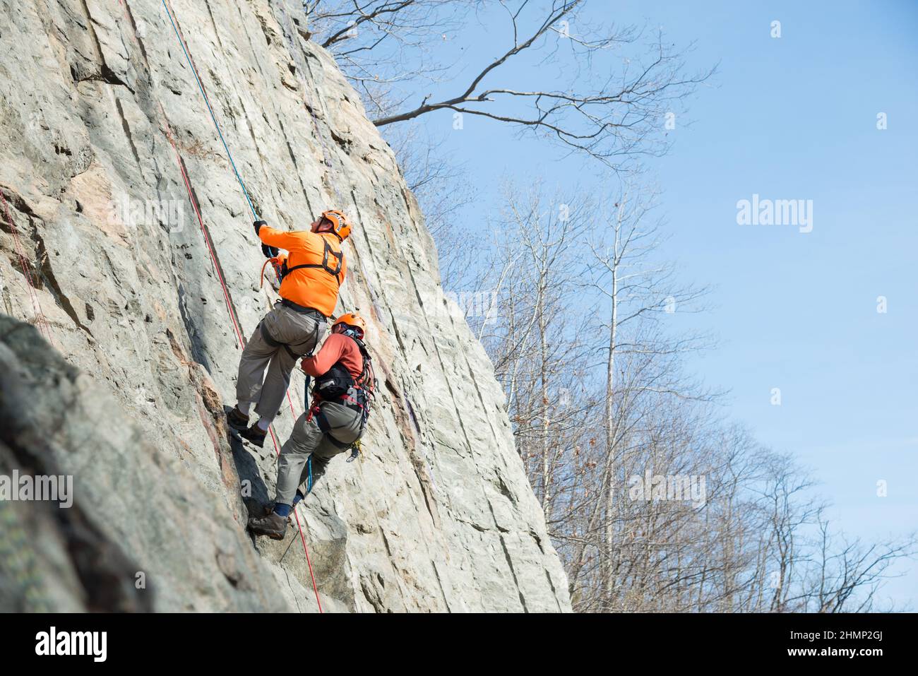 New Jersey Search and Rescue (NJSAR) Mountain Rescue Unit practice ...