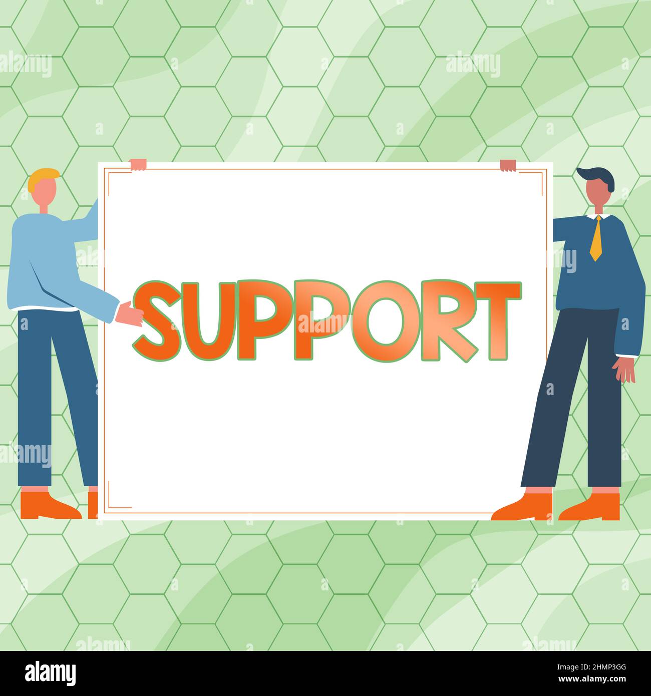 Conceptual caption Support. Conceptual photo Give assistance help ...