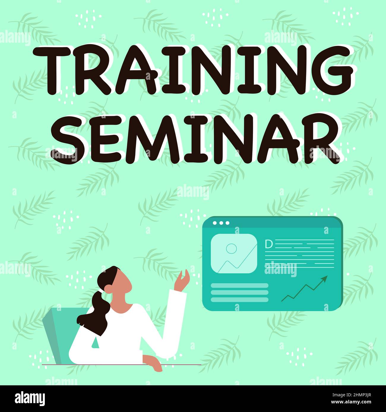 Text showing inspiration Training Seminar. Business idea Academic ...