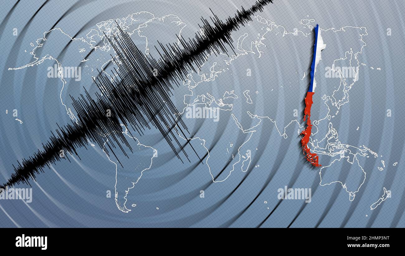 Earthquake region map hi-res stock photography and images - Alamy